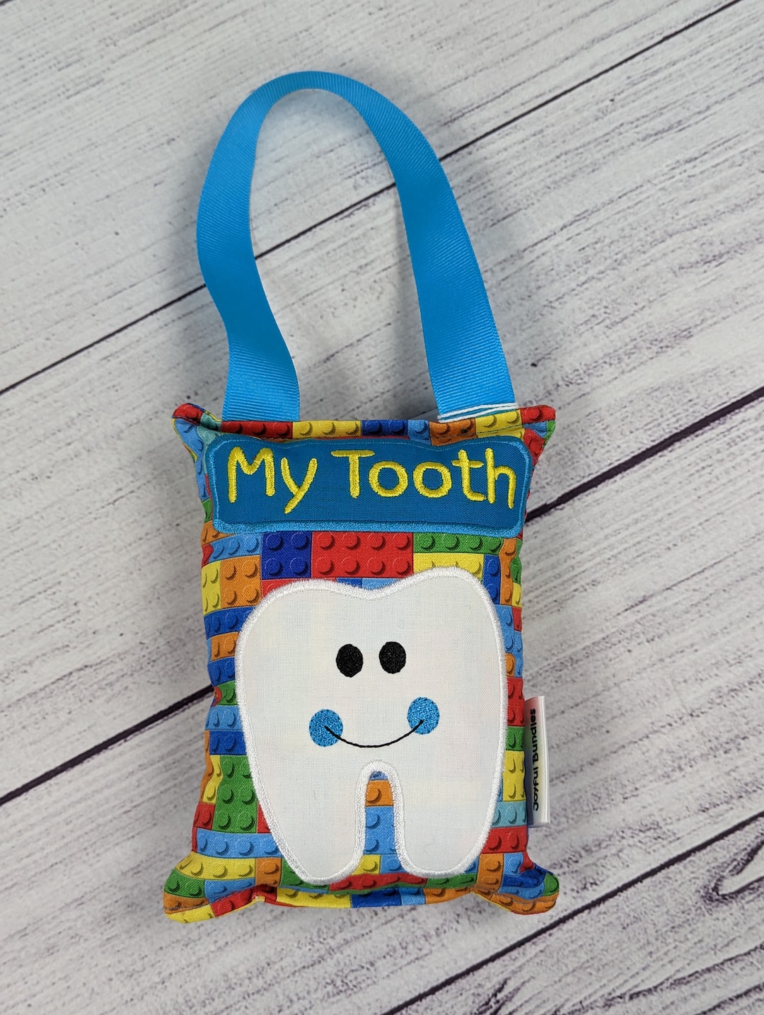 Tooth Fairy Pillow, Building Blocks, Kids Pillow, Kids Gift - Etsy