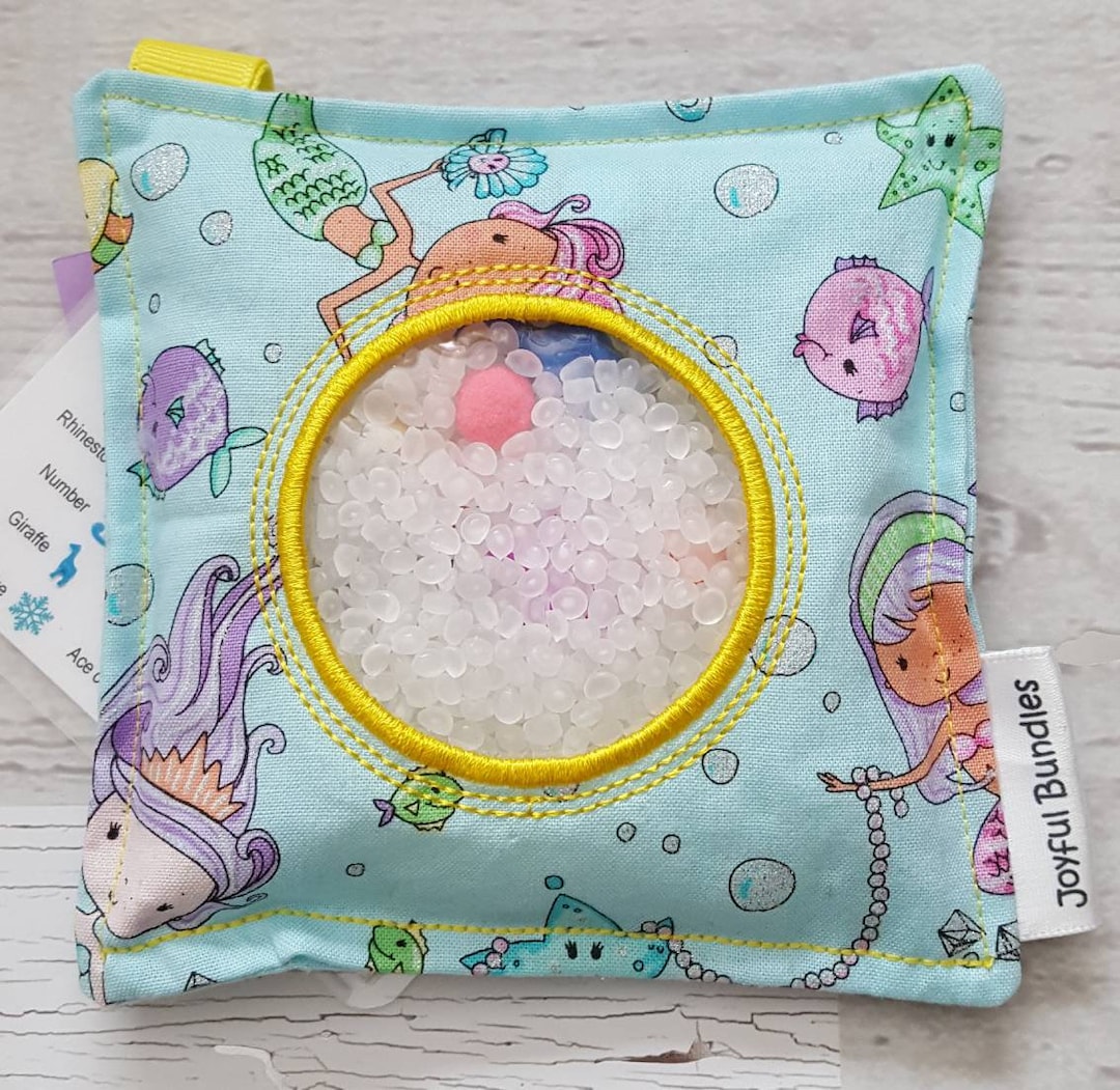 Mermaid I Spy Busy Bag: Travel Toy, Fidget Game - Etsy