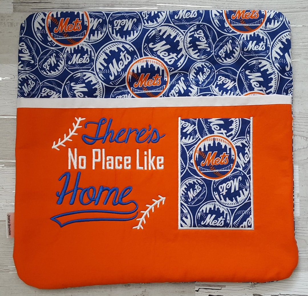 Baseball Pillow, NY Mets Pillow, Remote Pillow, Reading Pillow, There's ...