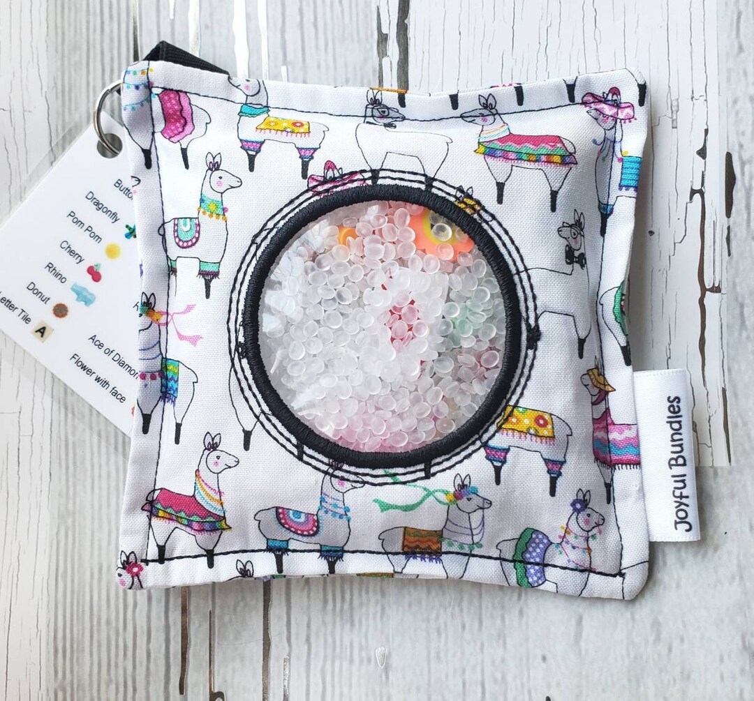 I Spy Bag, Llama, Llama Drama, Llamas White, Busy Bag, Eye Spy Game ...