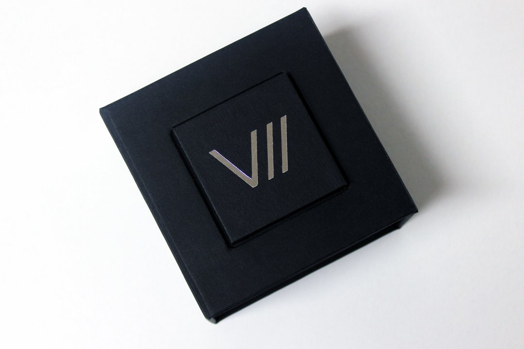 50 Pcs Black Boxes With Notch Lock, Square Box With Magnetic Closure ...