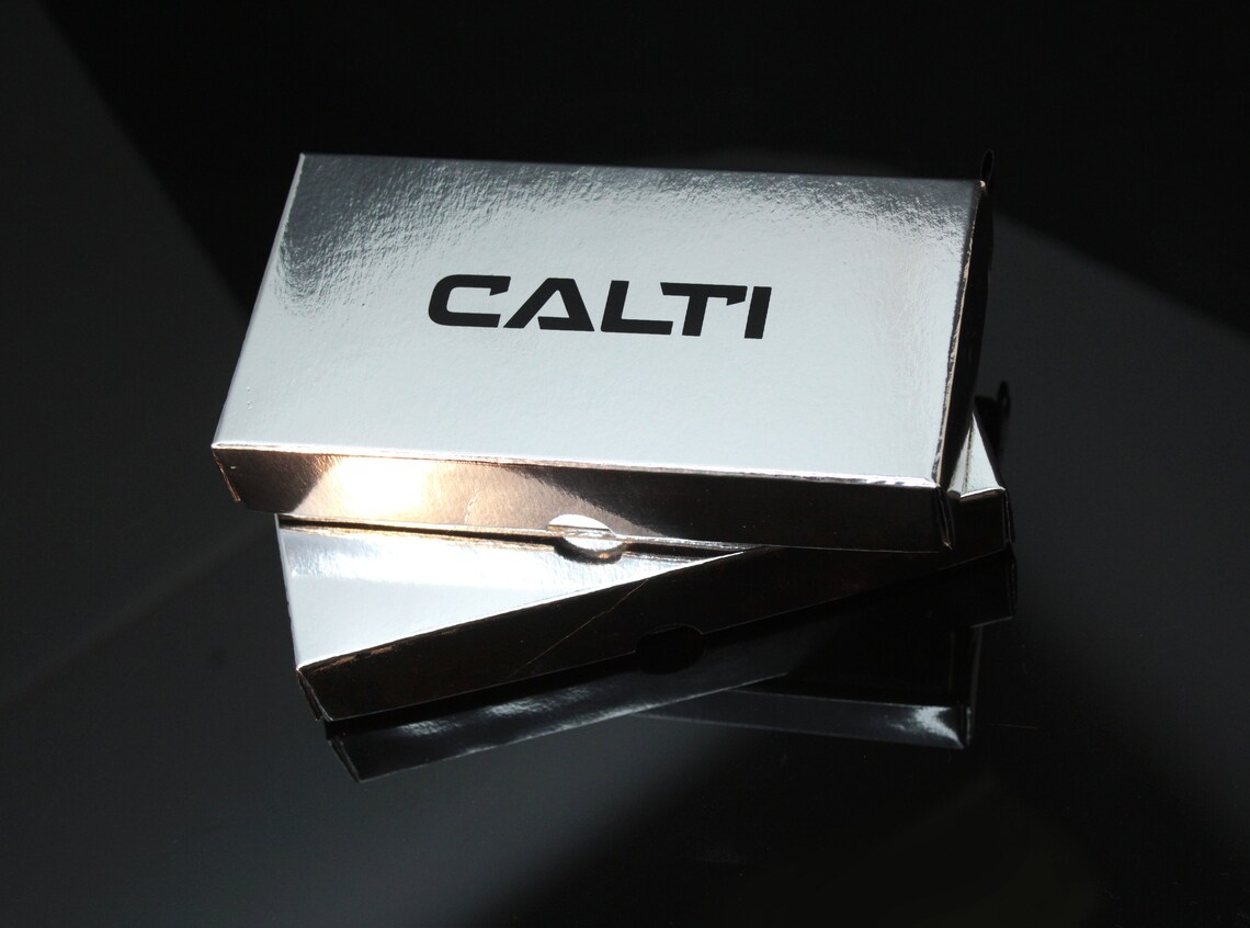 100 pcs silver cardboard boxes with lid Rectangle shallow box | Etsy