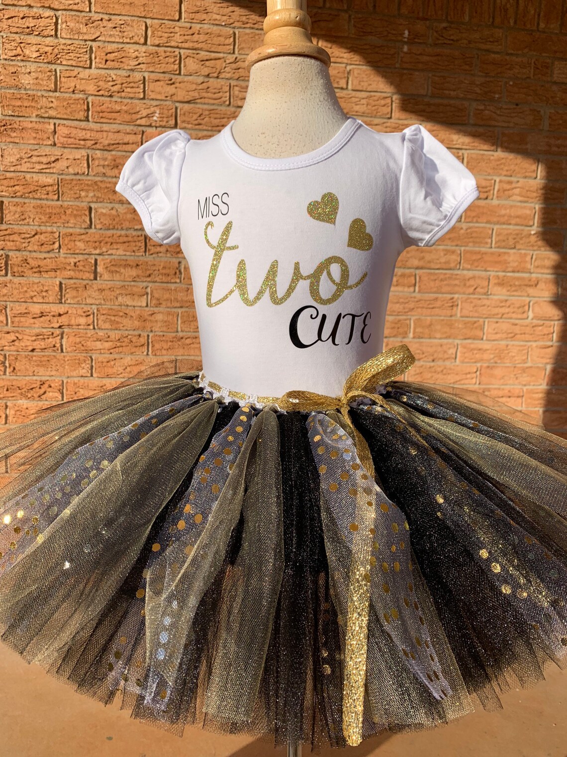 Two Cute Birthday Girls Second Birthday Outfit 2nd Birthday | Etsy