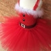 Santa Tutu Dress, Christmas Dress, Holiday Tutu Dress, Christmas Outfit ...