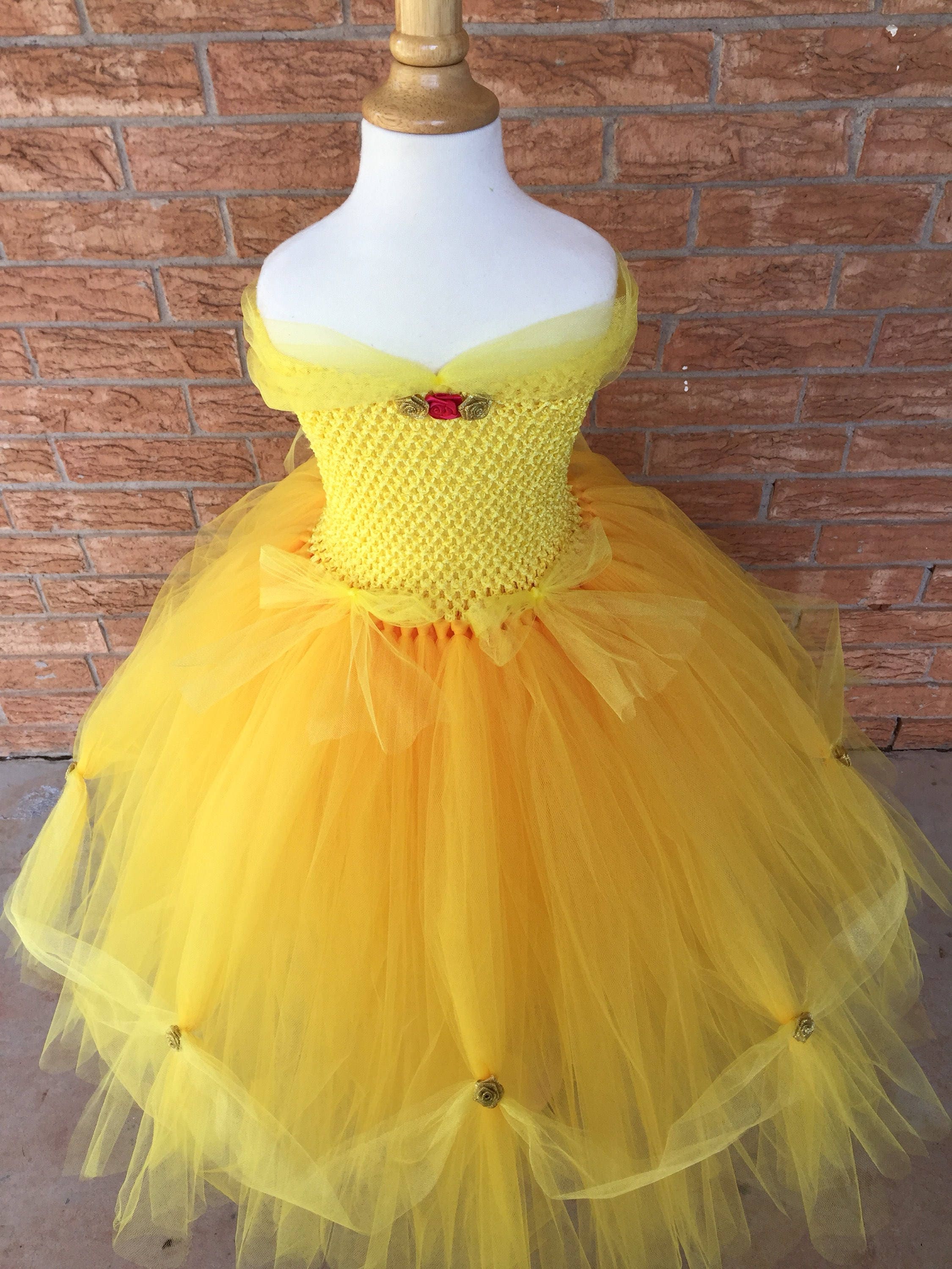 Yellow Princess Costume Princess Costume Belle Dress Belle - Etsy UK