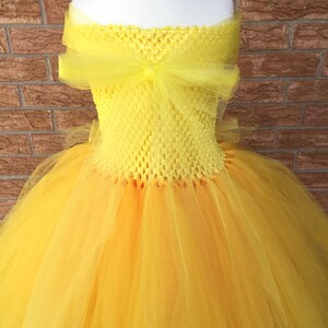 Yellow Princess Costume, Princess Costume, Belle Dress, Belle Tutu ...