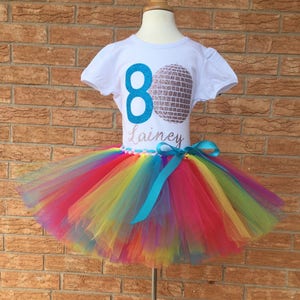 Eighth Birthday Shirt Outfit for Girls, Disco 8th Birthday, Birthday ...