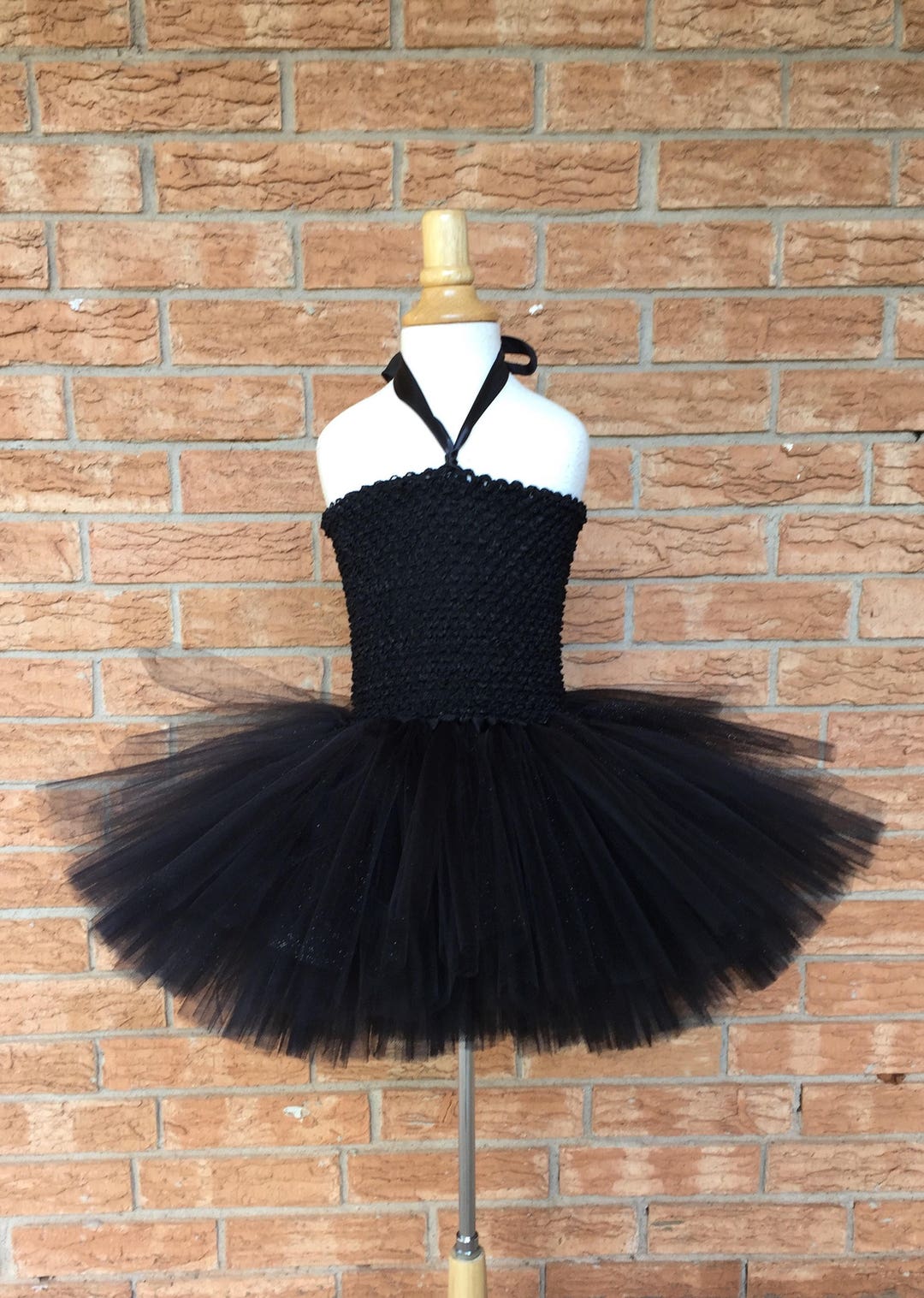 Black Tutu Dress, Cat Tutu, Halloween Costume, Little Black Tutu, Girls ...