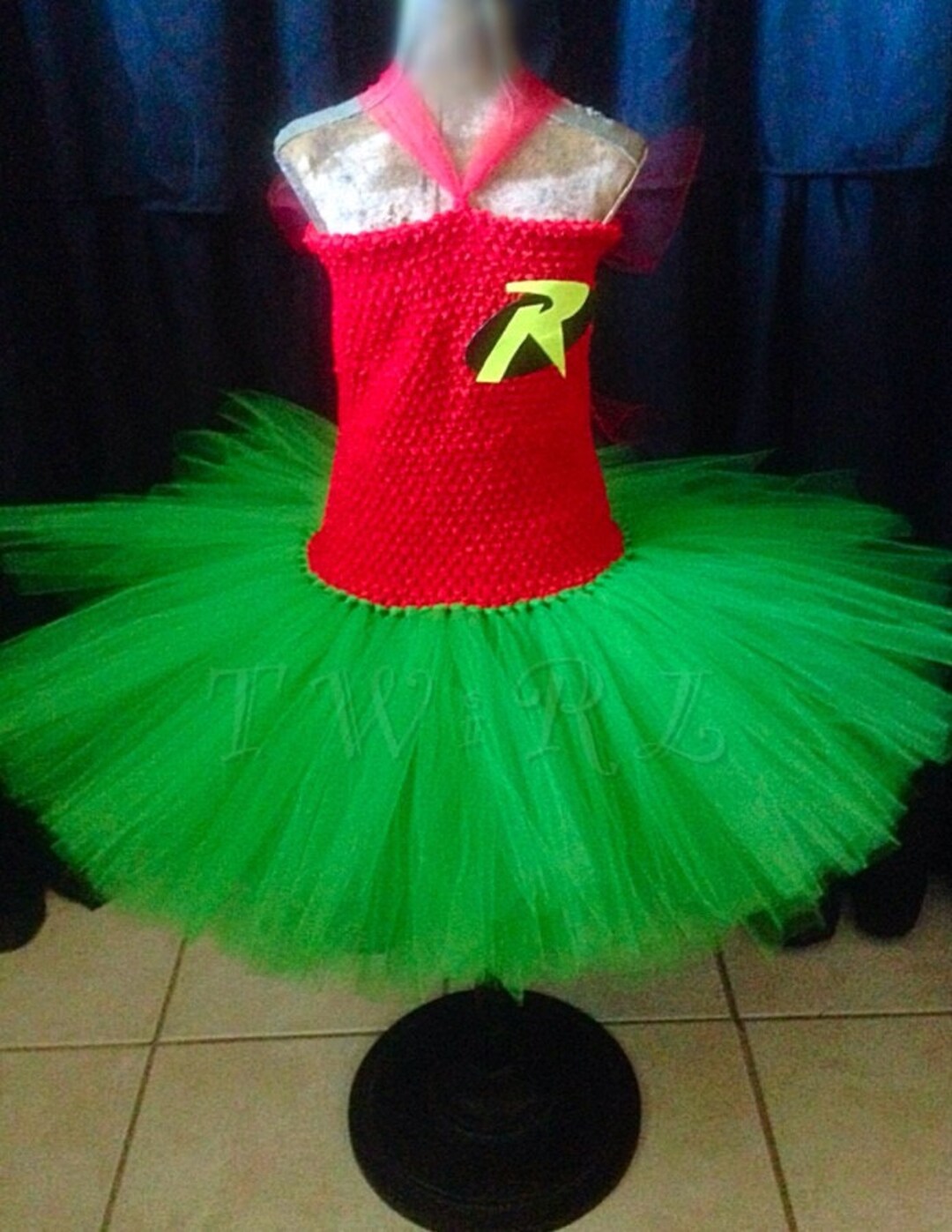 Robin Tutu, Robin Costume, Batman and Robin Costumes, Superhero Tutu ...