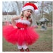Santa Tutu Dress, Christmas Dress, Holiday Tutu Dress, Christmas Outfit ...