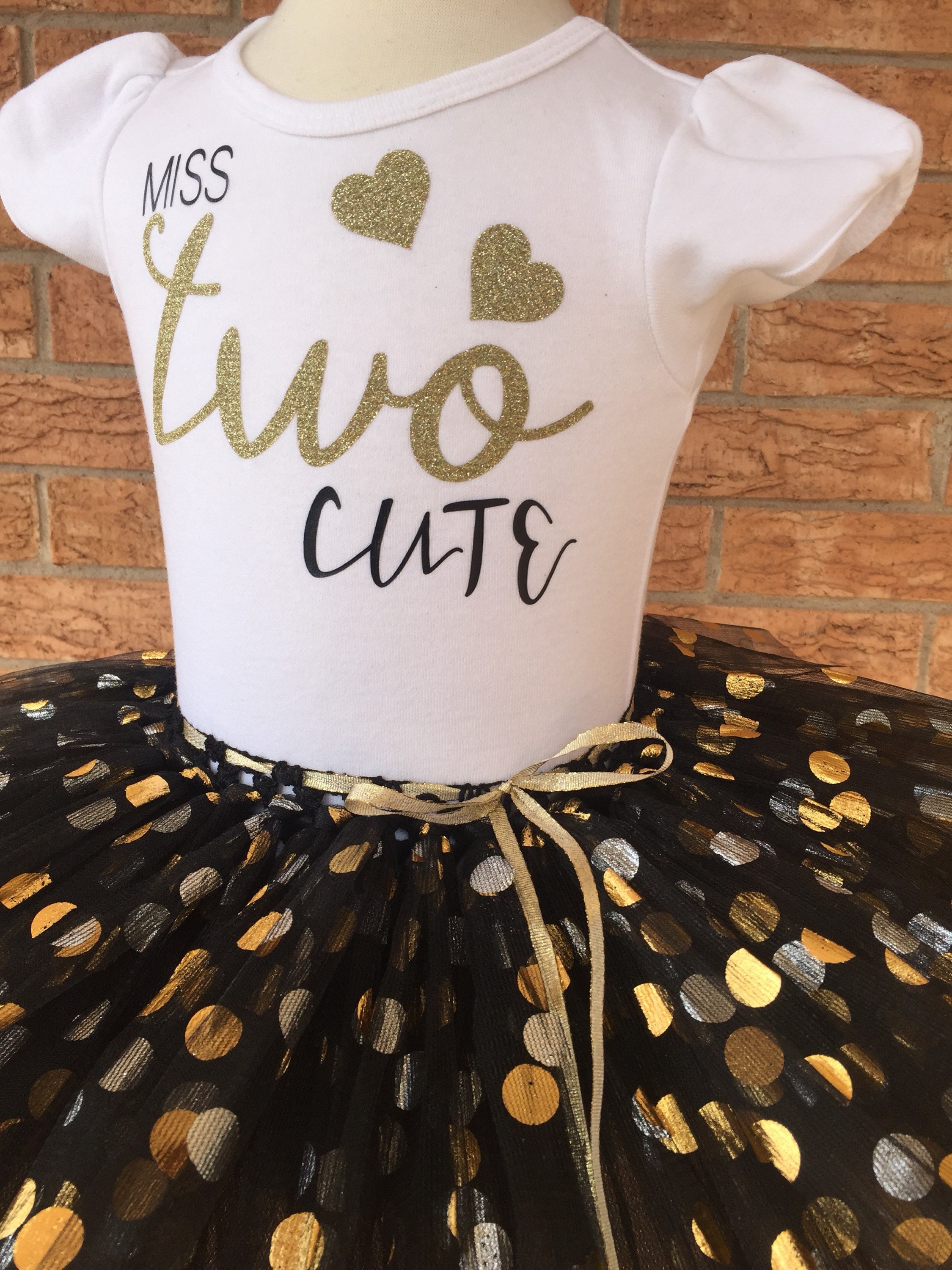 Two cute birthday Girls Second birthday outfit 2nd birthday | Etsy