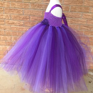 Purple Princess Dress, Purple Tutu, Princess Costume, Purple Party ...