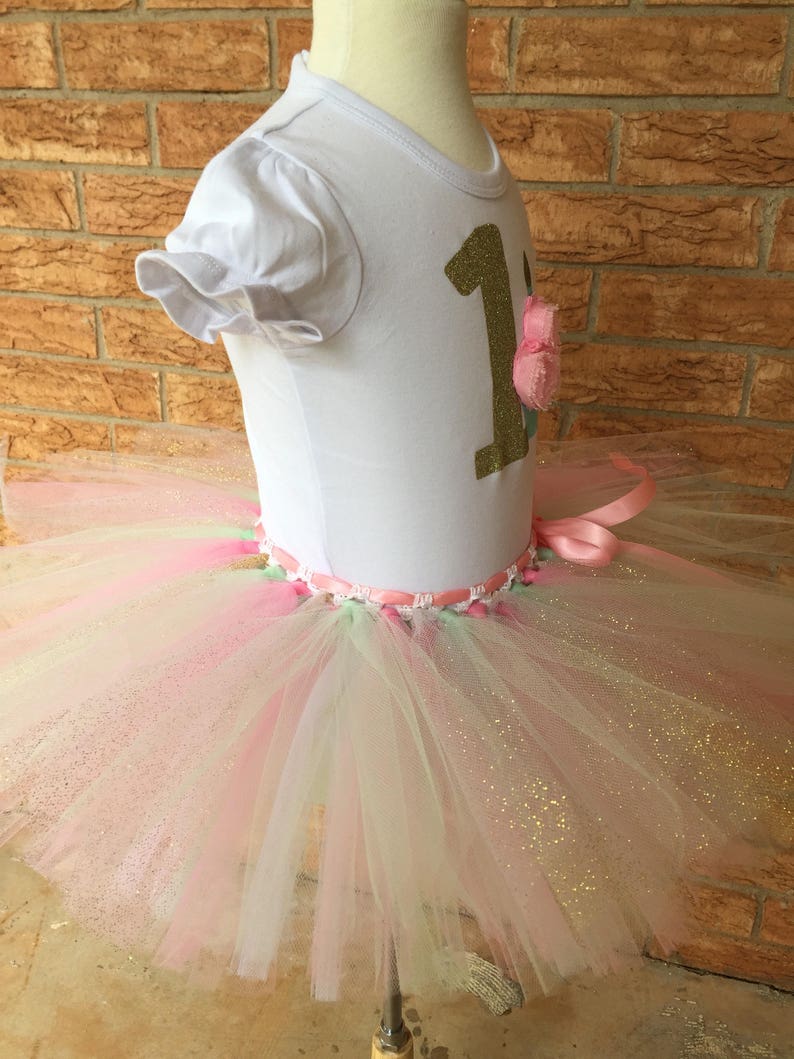 Girls First Birthday Outfit, Smash Cake Outfit, First Birthday Tutu ...