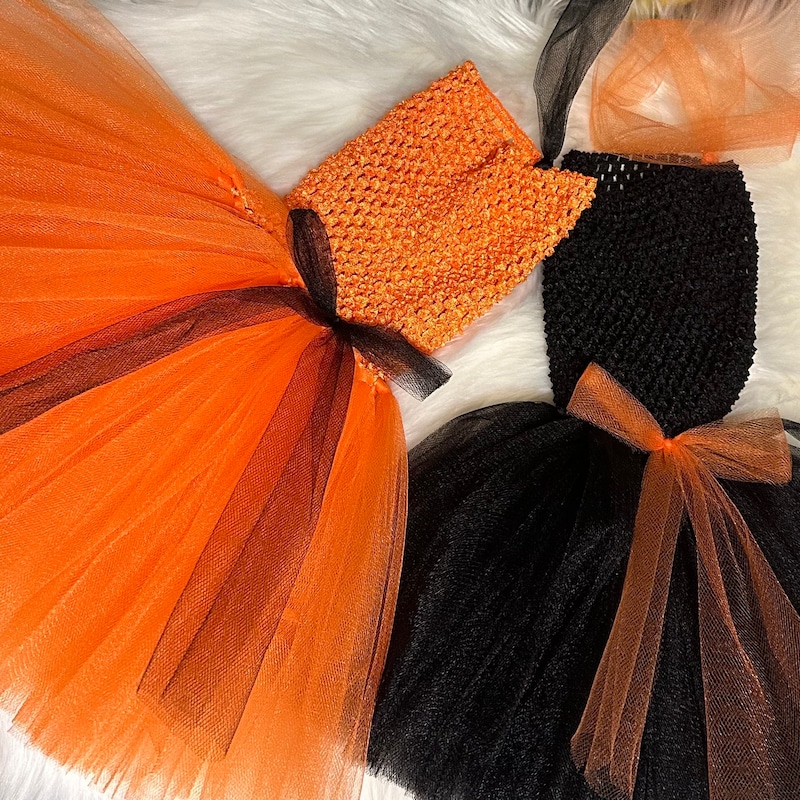 Orange Tutu Dress - Etsy