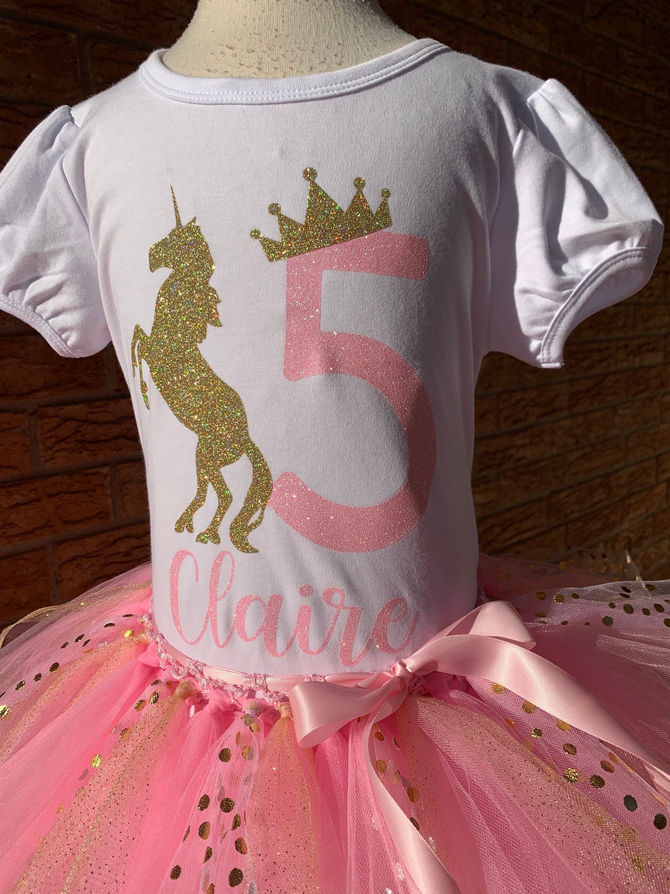 Fifth birthday shirt 5th birthday outfit girls fifth | Etsy