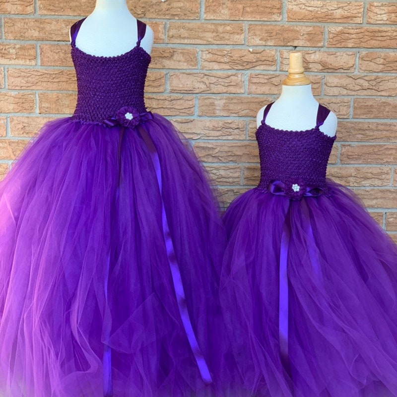 Dark Purple Dress - Etsy