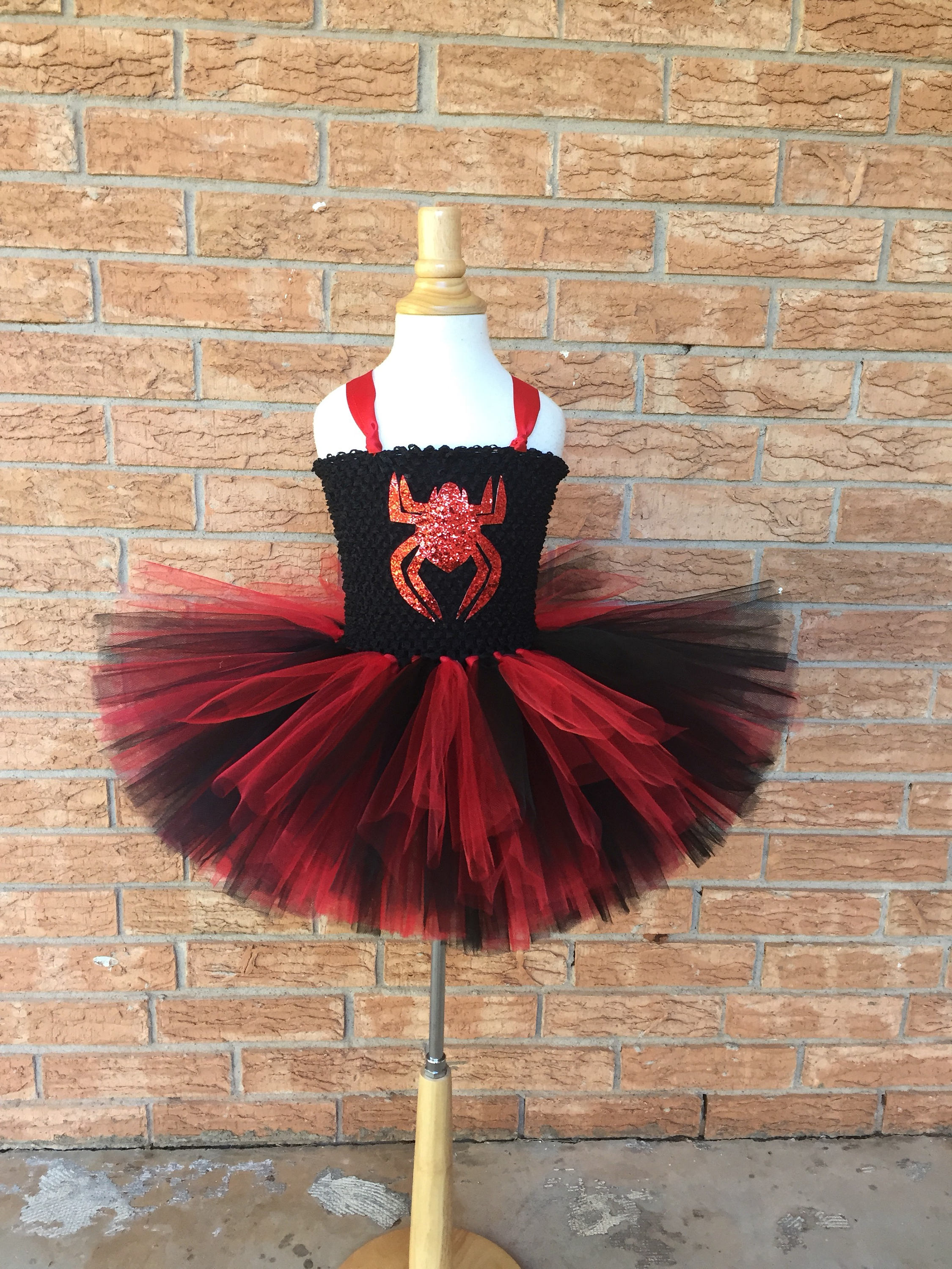 Spider Girl Costume With Tutu For Women
