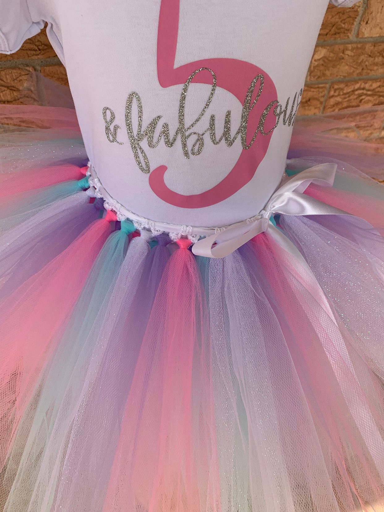 5 and Fabulous Fifth Birthday Outfit 5th Birthday Shirt 5 | Etsy