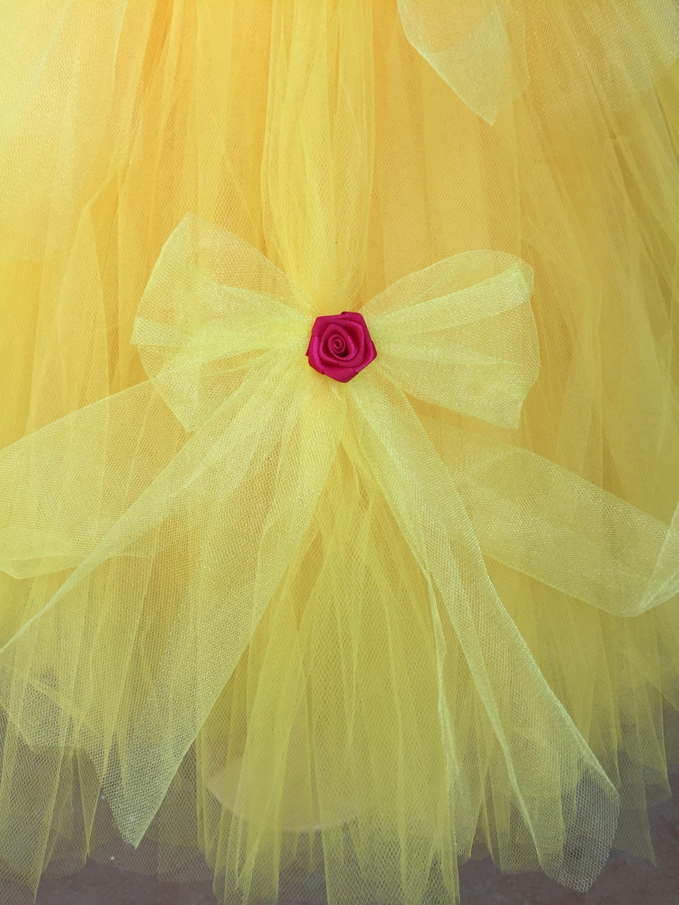 Yellow Princess costume princess costume Belle dress Belle | Etsy