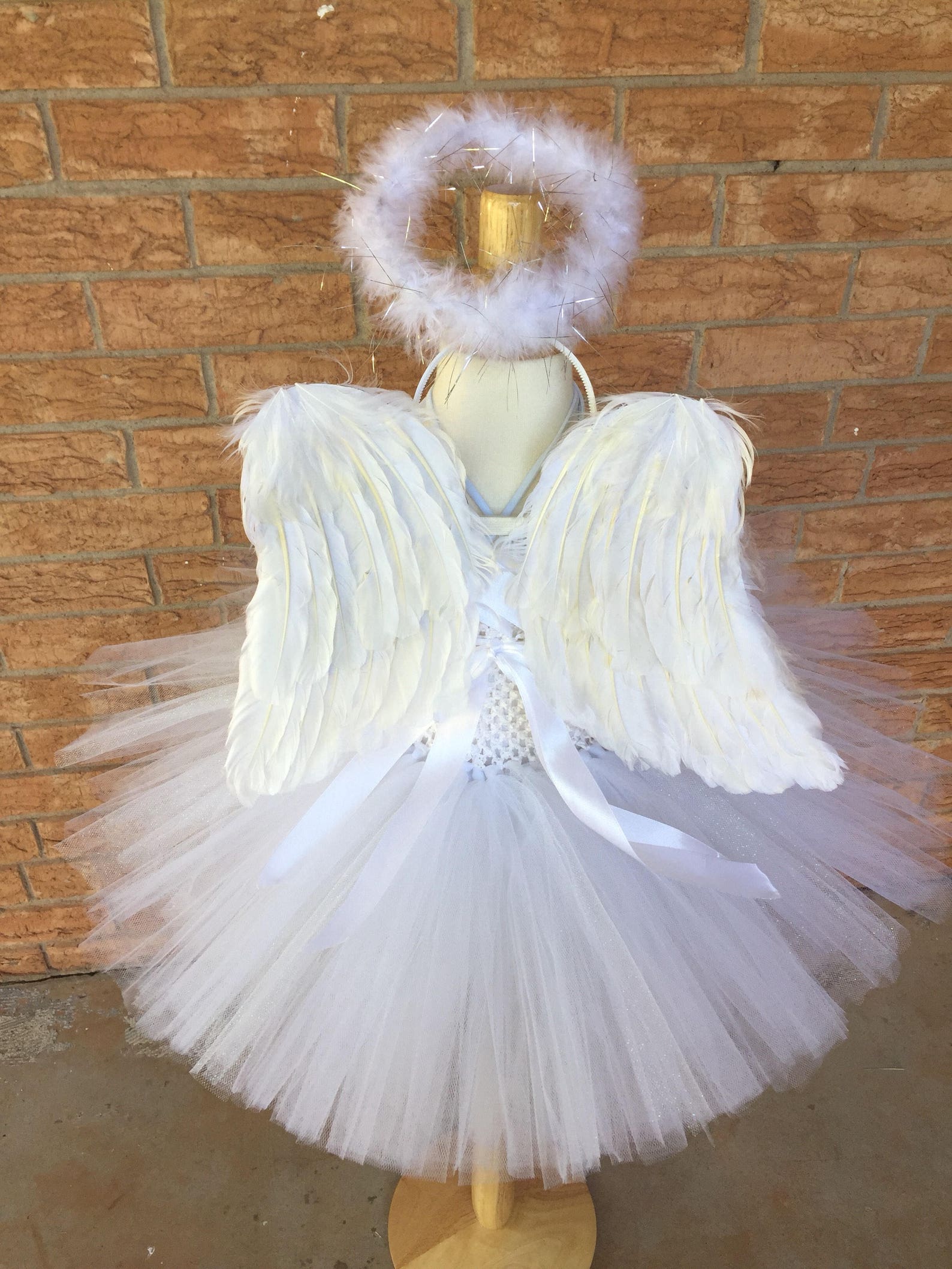 Angel Costume, Angel Tutu, Halloween Costume, Angel Dress, Christmas ...