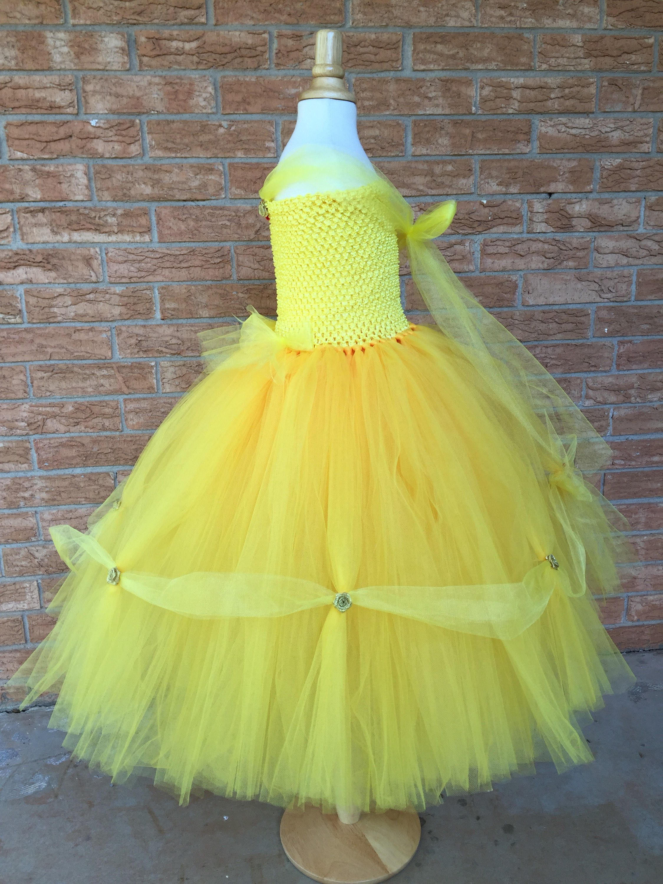 Yellow Princess Costume Princess Costume Belle Dress Belle - Etsy UK