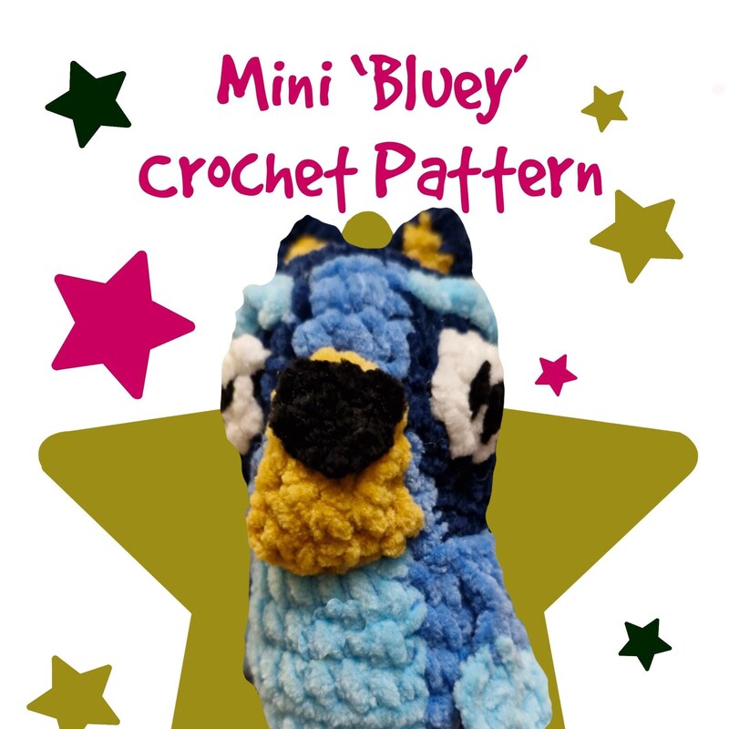 Bluey Crochet Pattern - Etsy