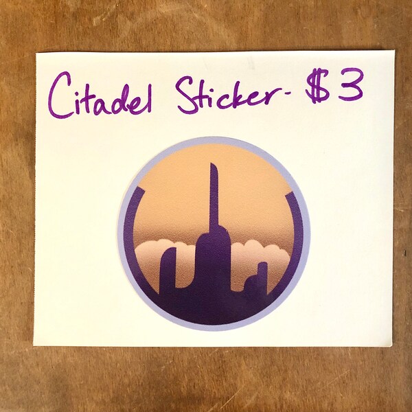 Citadel Decal Sticker - Etsy