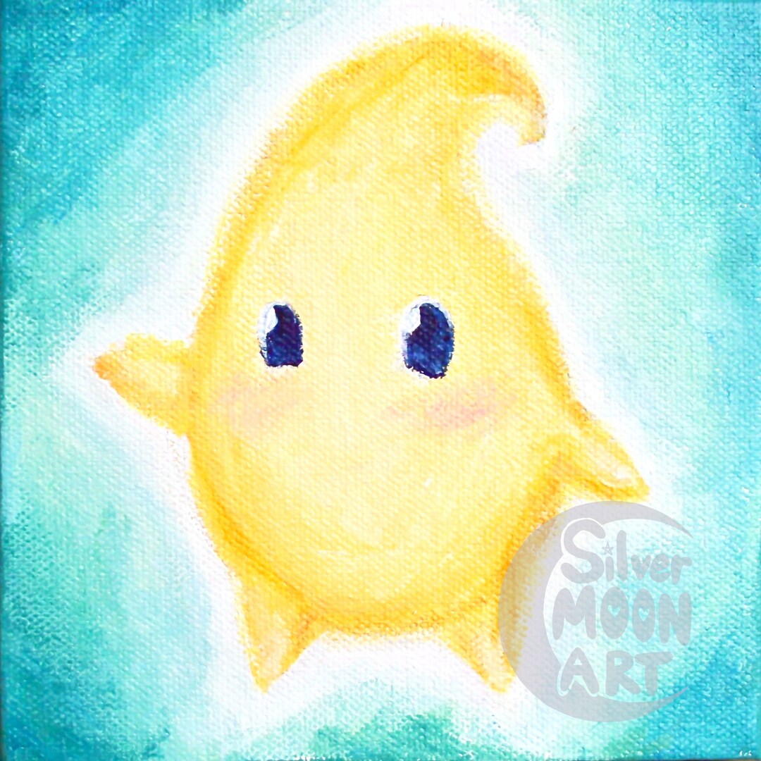 Luma Super Mario Galaxy Art Print - Etsy