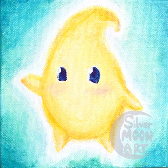 Luma Super Mario Galaxy Art Print - Etsy
