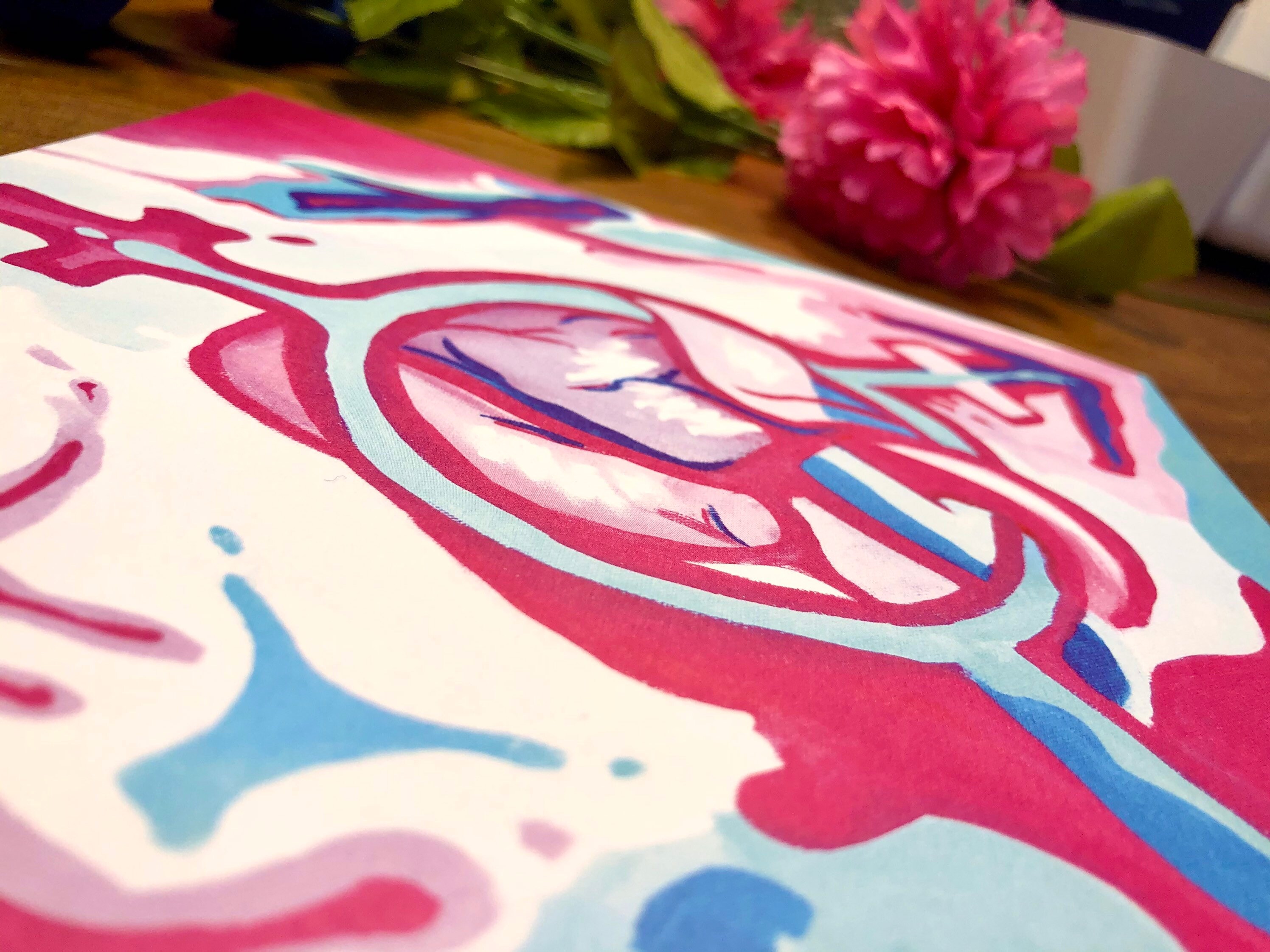 Trans Heart Transgender Pride Art Print - Etsy