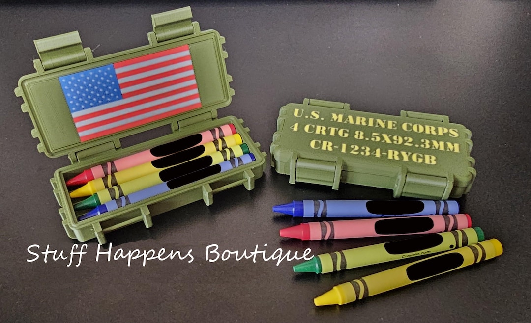 Marine Corps Crayon Ration Box – Now With a Surprise American Flag ...