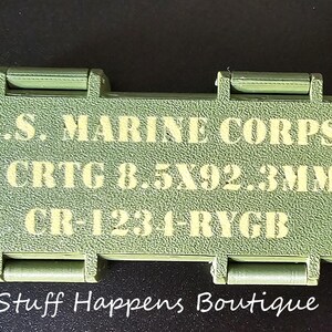 USMC Crayon Ration Box – Hidden Lid Tribute for the Proud Few - 3D ...