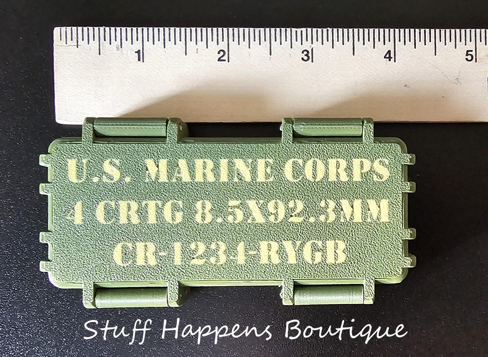 Customizable Marine Corps Tactical Ration Box - 3D Printed Box W ...