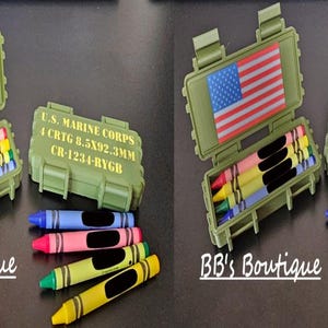 Customizable Marine Corps Tactical Ration Box - 3D Printed Box W ...