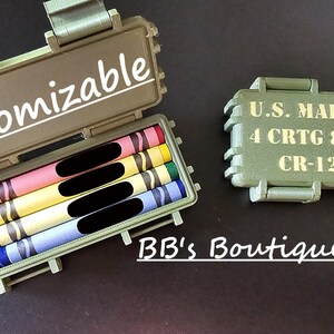 Customizable Marine Corps Tactical Ration Box - 3D Printed Box W ...