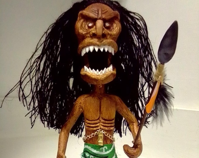 Trilogy of Terror Zuni Doll Warrior 8.75 Inches Tall Horror Movie With ...
