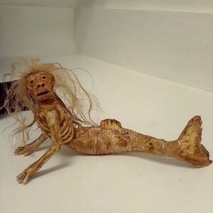 Feejee Fiji Mermaid Sideshow Gaff Freak 5.75 Inches - Etsy