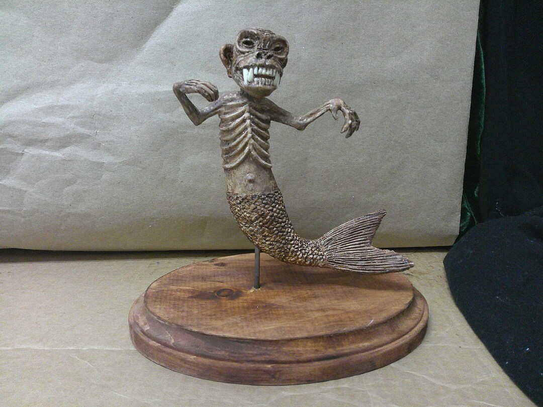 Feejee Fiji Mermaid Sideshow Gaff Freak - Etsy