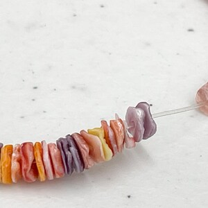 5MM Shell Heishi Multi-color 24 Inch Strand - Etsy
