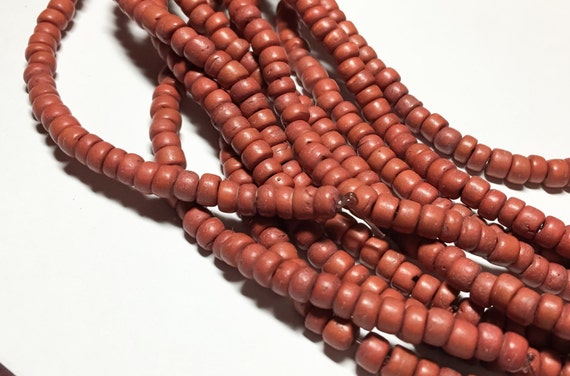 4-5mm Coconut Beads Natural Wood Beads Coco Rondelle Pukalet | Etsy
