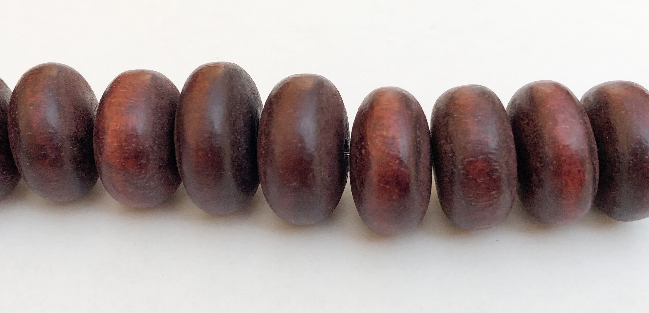 Large Wood Beads Abacus Wood Beads 20mm Wood Rondelle Spacers | Etsy