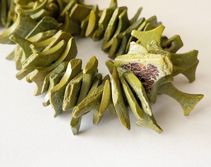 30 Coco Sticks, Coconut Shell Spike Sticks Beads, Focal Beads Gray - Etsy