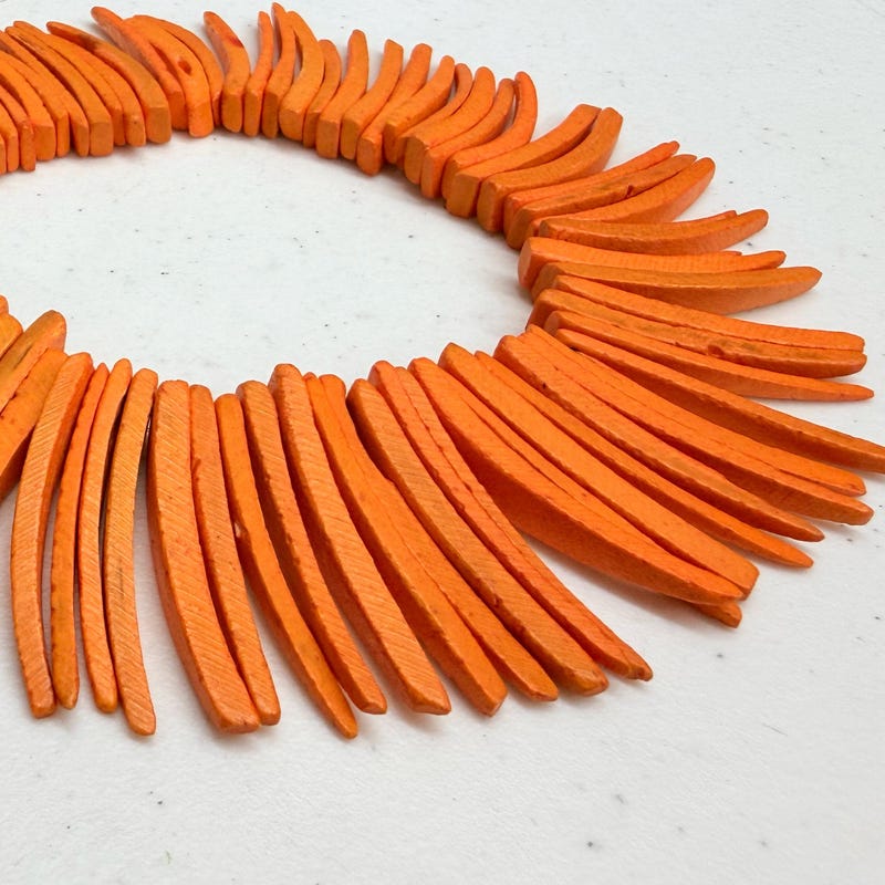 Wood Beads Spikes - Etsy