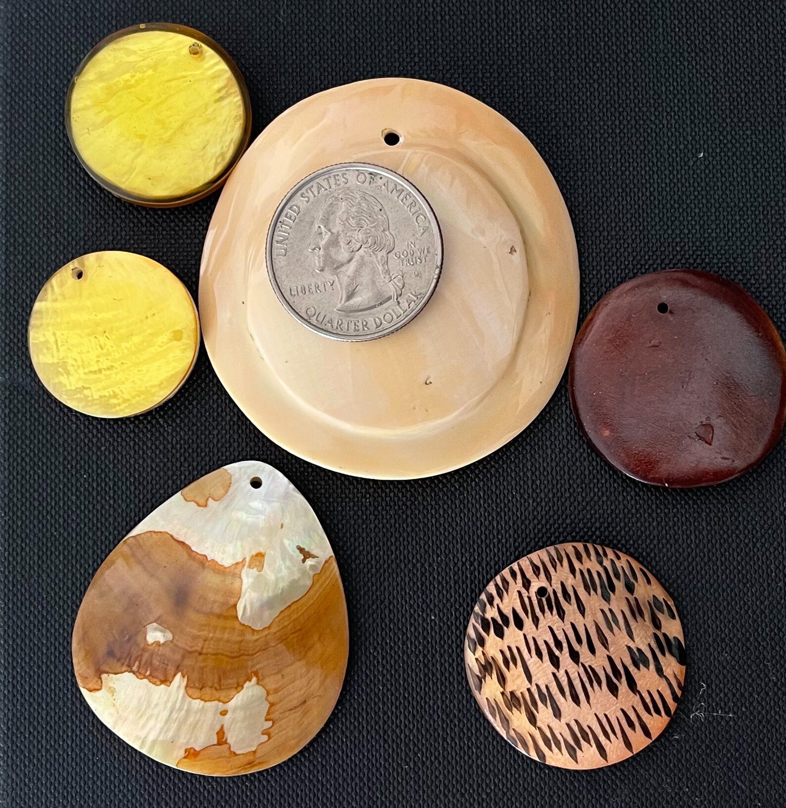 10pc Shell Pendant Assortment - Etsy