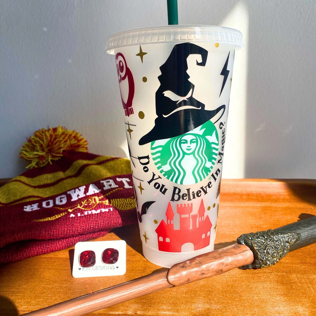 Wizard House Cup Cold Cup Coffee Cup Starbucks Potter Swarovski ...