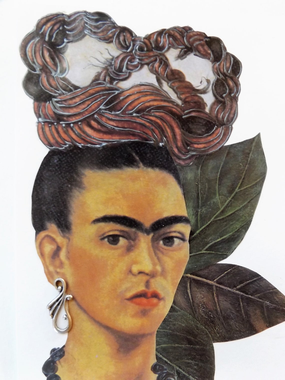 In Honor of Frida Kahlo From 1941 Self Portrait With Braid - Etsy UK