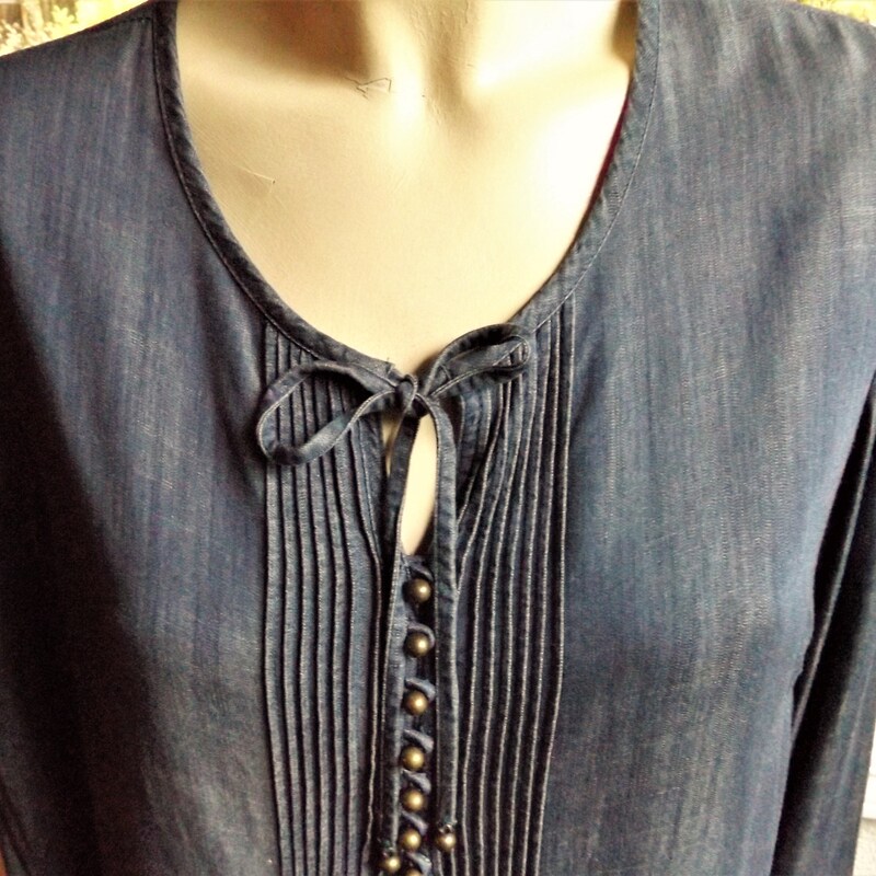 Denim Tunic - Etsy