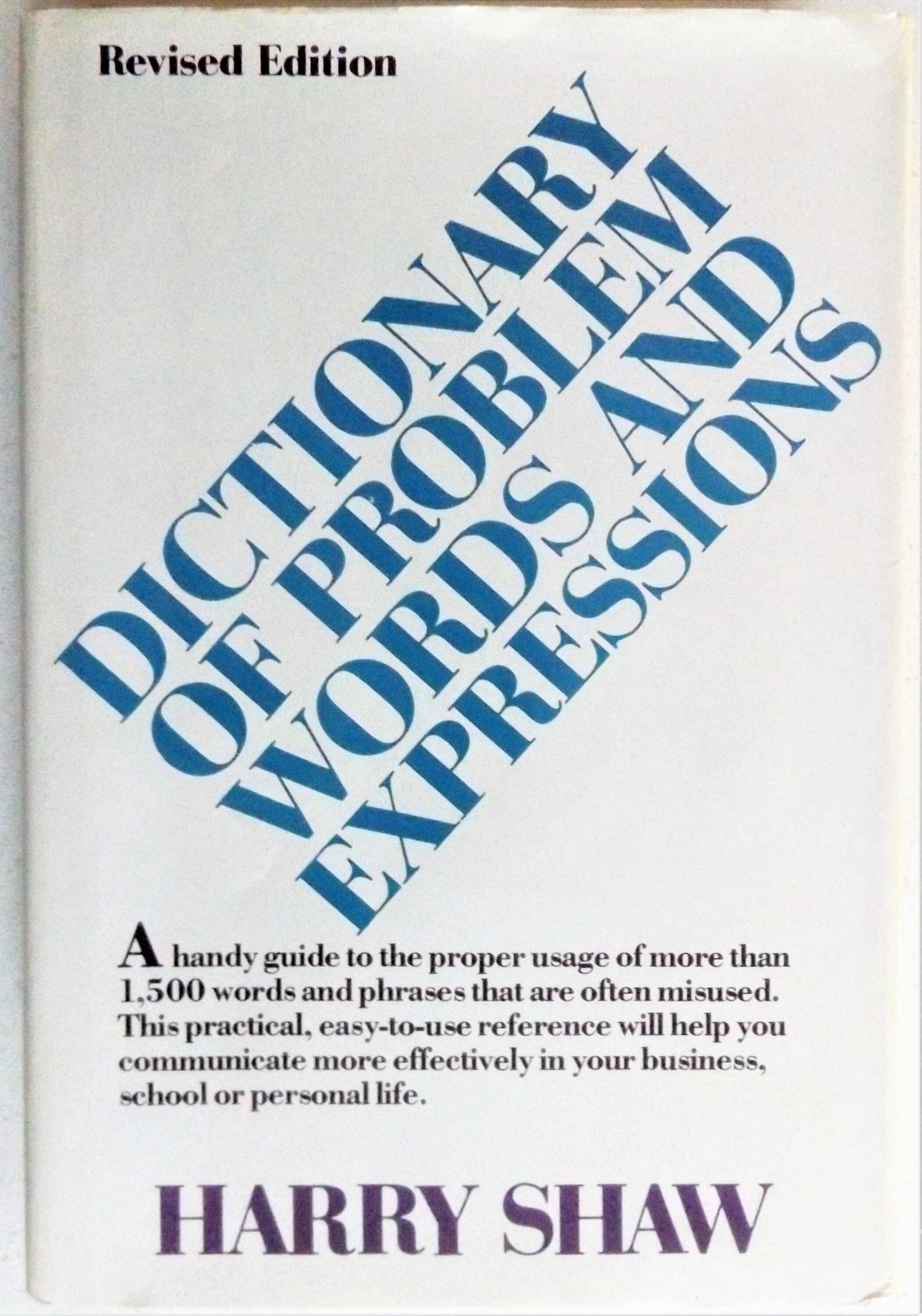 Dictionary of Problem Words and Expressions: Revised Edition - Etsy UK