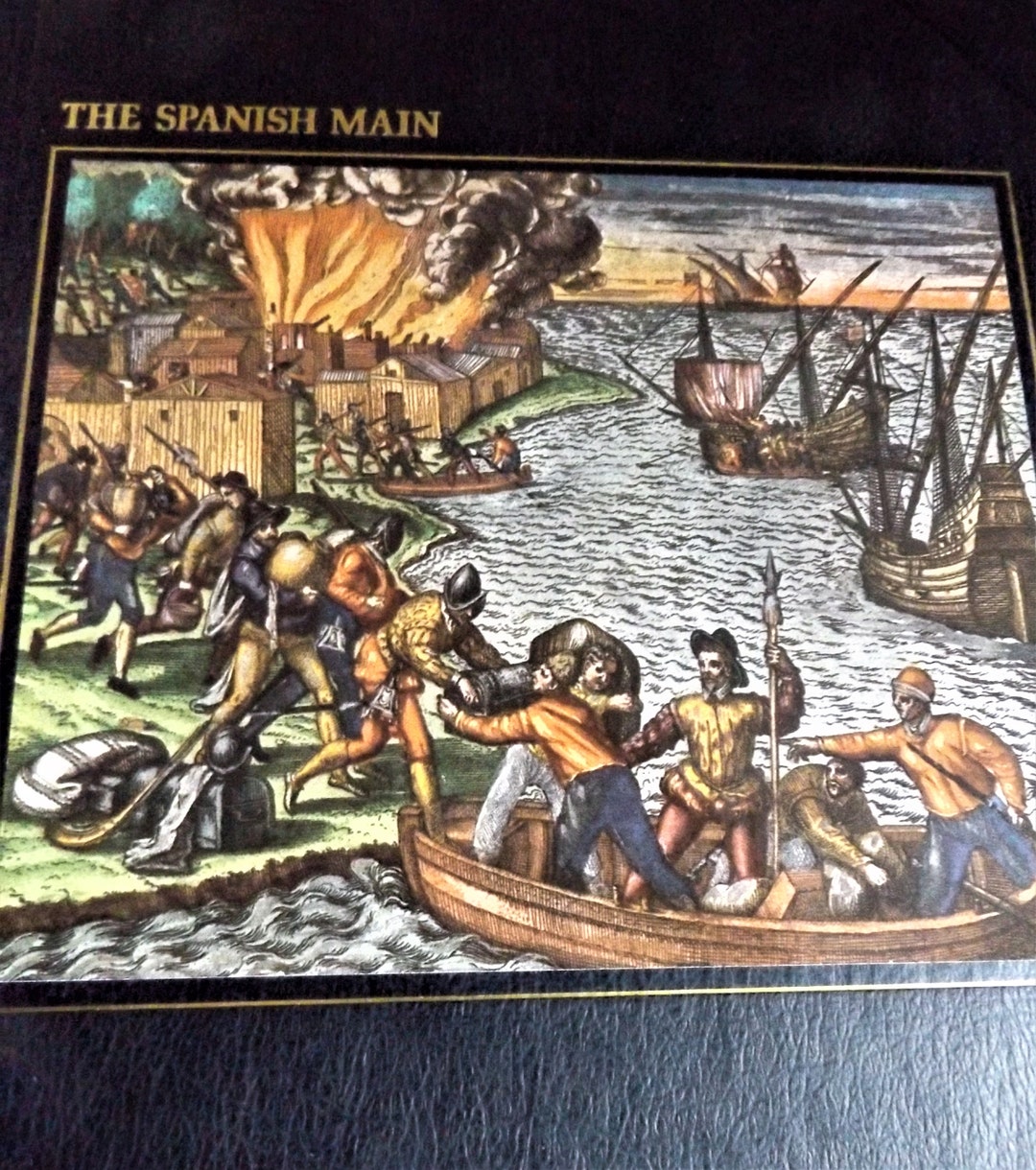 The Spanish Main: the Seafarers Written by Historian Peter Wood - Etsy UK