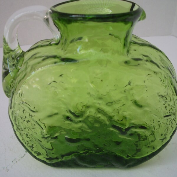 Small Glass Pitcher - Etsy